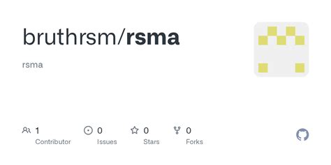 Github Bruthrsmrsma Rsma