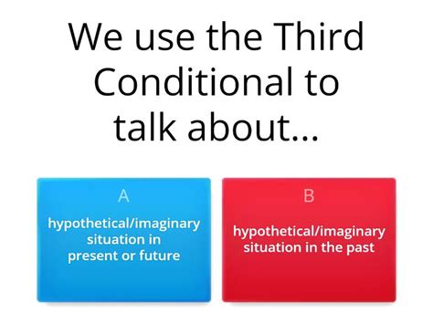 9a Third Conditional Theory Quiz