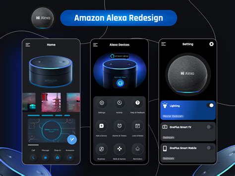 Amazon Alexa Redesign On Behance