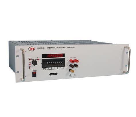 Iet Labs Prs 200w Programmable Wide Range Resistance Substituter Test Und Messsystemcenter