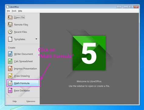 Codingtrabla LibreOffice Math Formula Create Integral