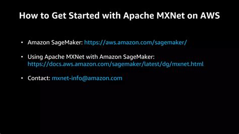 Apache Mxnet On Aws Pdf Cloud Computing Internet