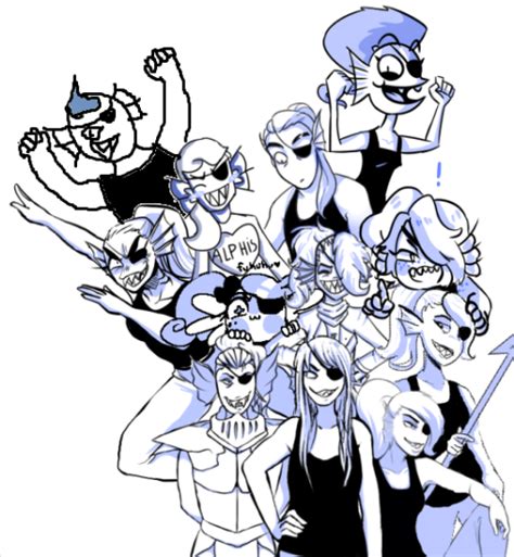 Undyne Pile Let S Go Tumblr Artists Draw Undyne Blog Nsfw Echo Flower Mirror Sfw R