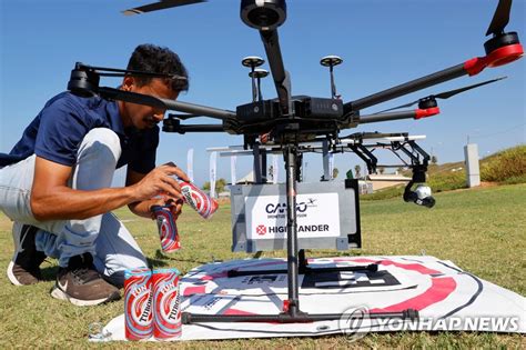 ′드론 음식배달 시대 눈 앞에′이스라엘서 시험 비행 연합뉴스