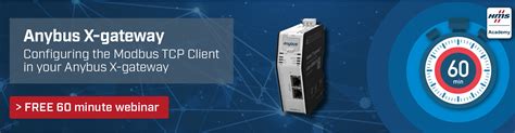 Configuring The Modbus Tcp Client In Your Anybus X Gateway