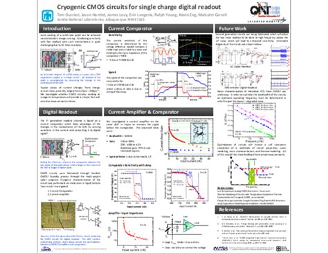 Pdf Cryogenic Cmos Circuits For Single Charge Digital Readout
