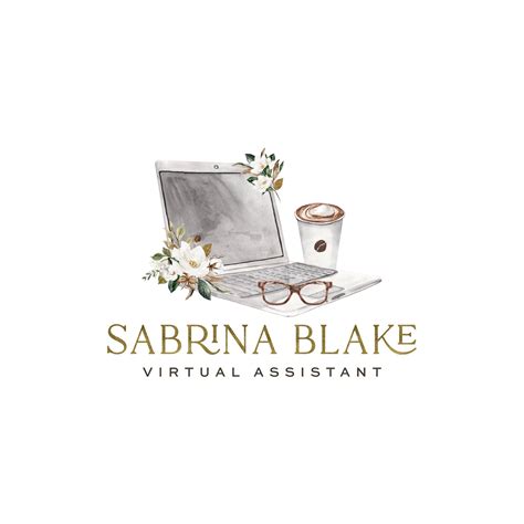 Virtual Assistant Logo Design Copywriter Logo Editor Logo Writer