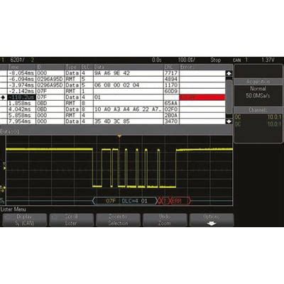 Keysight Technologies DSOX AUTO CAN And LIN Automotive Serial Triggering And Analysis For