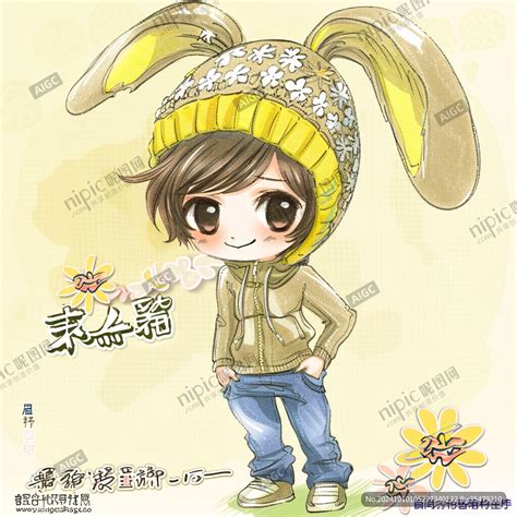 Ai创作图q版布朗族男生 小兔子拟人形象 Q版京族男生 兔子拟人形象设计 海报q版人物 Q版汉族男生 Q版高山族男生 原创兔拟人ip Q版哈尼族男生 Q版德昂族男生 Q版黎族男生 Q版普米族