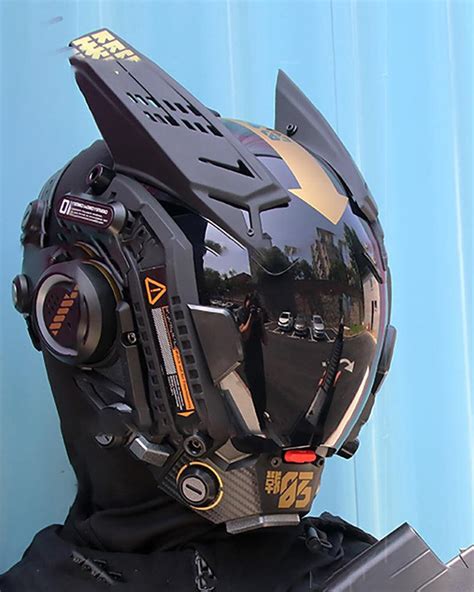 Futuristic Cosplay Cyberpunk Helmet Mask Techwear Official