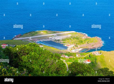 Juancho E Yrausquin Airport Sab Has The Shortest Commercial Runway Of