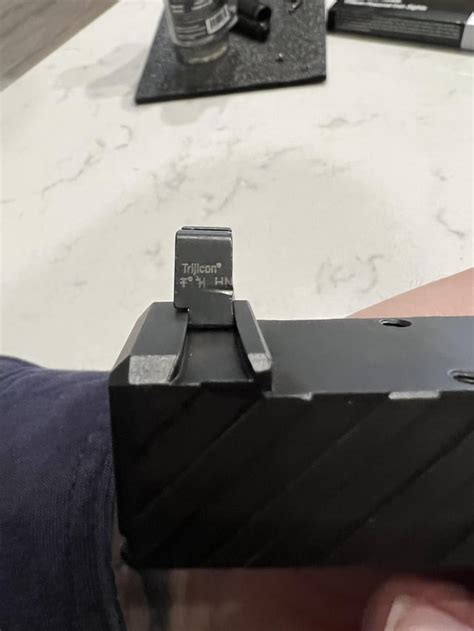 1st Time Installing Iron Sights And Last Rip Rcaguns