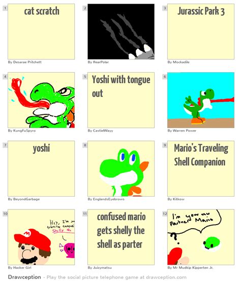 Cat Scratch Drawception