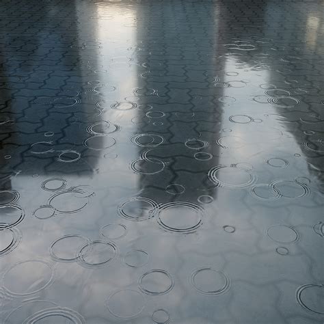 Artstation Rain Ripples Texture On Puddle Free Pbr Texture
