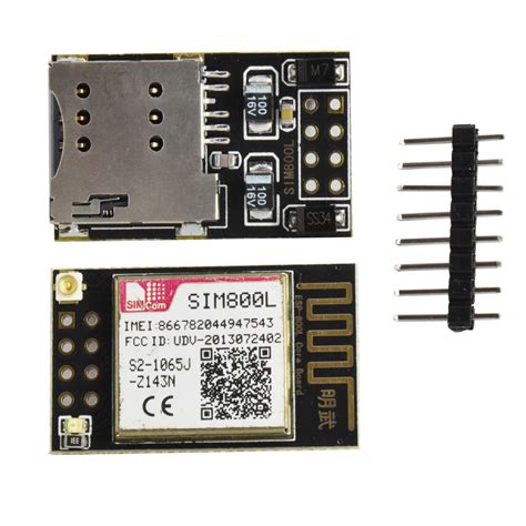خرید و قیمت ماژول Sim800l با رابط Ttl Uart سازگار با Esp8266 با تضمین