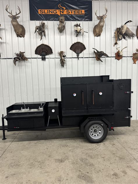 Catering Sink Systems Sling N Steel Custom Smokers