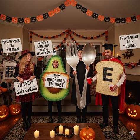 268 Funny Halloween Costume Puns Thatll Slay The Spooky Season Punscope