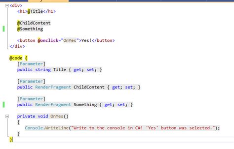 The Property Receiving The Renderfragment Content Must Be Named