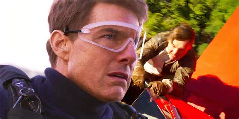Tom Cruise Dangles Upside Down From Airplane For Latest Death Defying