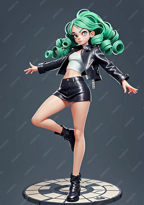 Premium Ai Image 3d Anime Character 3d Anime Girl Character