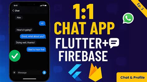 🔥 Flutter Chat App Ui Design Chat Screen User List And Profile Page Firebase Chat App Part 3