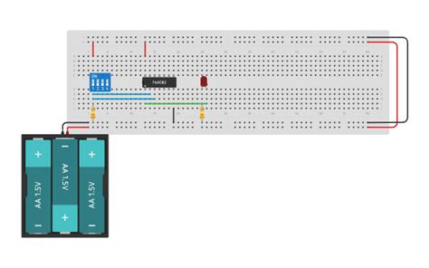 Circuit Design 7402 A Not Tinkercad
