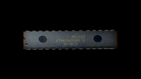 Atmega328 3d Model By Rave Games