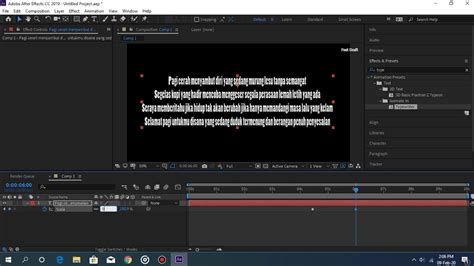 Tutorial Typewriter Di After Effects Youtube