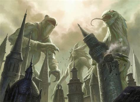 Mtg Art Biomass Mutation From Gatecrash Set By Dan Scott Art Of Magic The Gathering