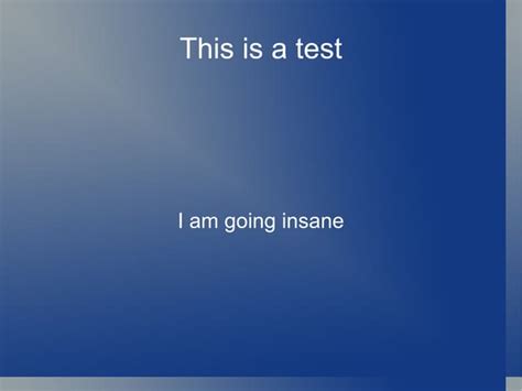 Test For Slideshare Ppt