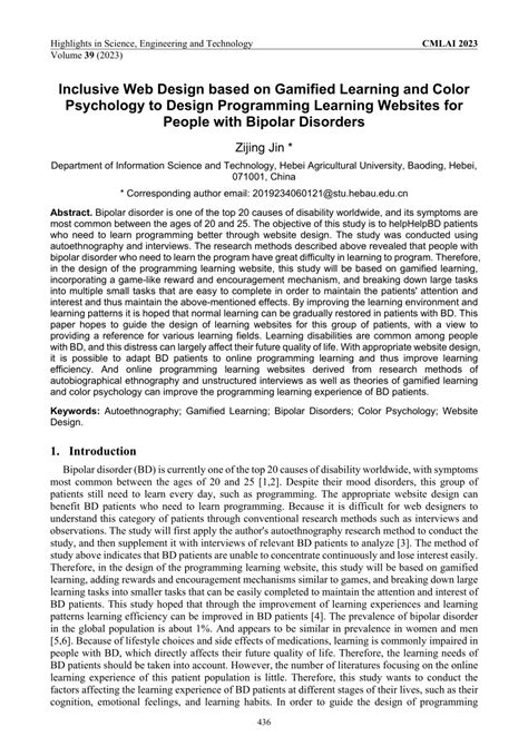 Pdf Inclusive Web Design Based On Gamified Learning And Color Psychology To Design Programming