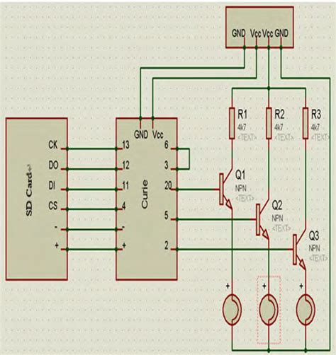 Schematic Diagram Of The Whole Hardware Circuit Download Scientific Diagram
