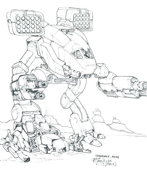 Timberwolf R Battletech