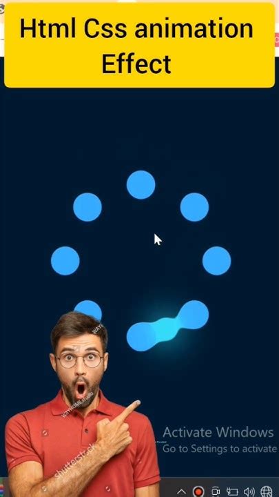 Css Loading Water Drops Animation Effects Html Css And Js Trending Coding Python Shorts