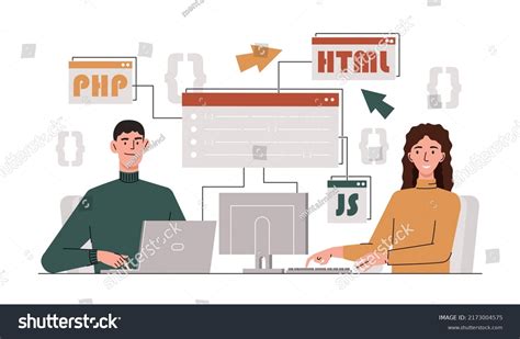 Pair Programming Over 473 Royalty Free Licensable Stock Vectors And Vector Art Shutterstock