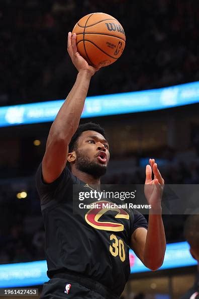Damian Jones Of The Cleveland Cavaliers Shoots Against The Chicago