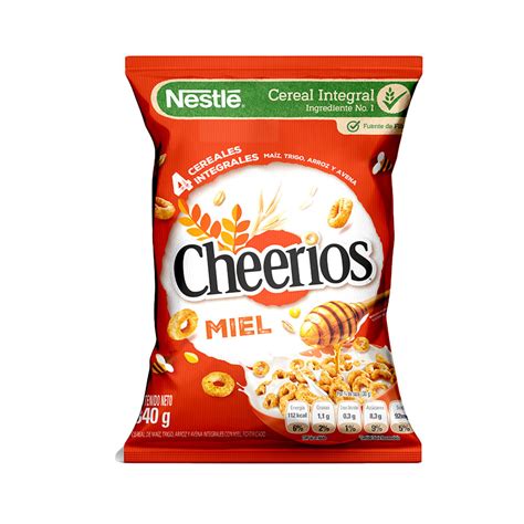 Cereal Nestle Cheerios Integral Miel 340 Gr