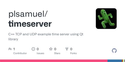 GitHub Plsamuel Timeserver C TCP And UDP Example Time Server Using Qt Library