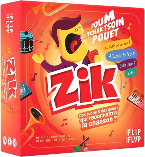 Zik Nouvelle Edition Jeux De Société Acheter Sur Lauberge Du Jeu