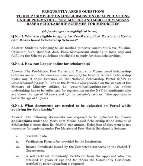 Nsp Bonafide Certificate 2025 Pre Matric And Post Matric