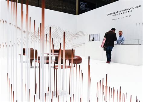 Nendo Creates Chocolatey Waves For Maisonandobjet Installation