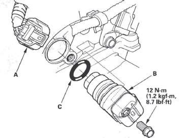Honda Cr V Vtc Oil Control Solenoid Valve Removaltestinstallation