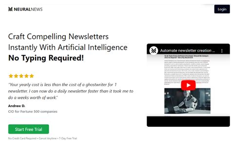 Neural Newsletters Features Pricing Reviews And More 2024