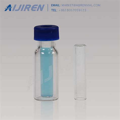 Free Sample 0 2ml Hplc Vial Inserts 11mm HPLC Crimp Vials Thermo Fisher Aijiren Vials With Caps