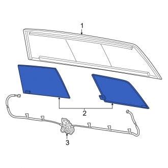 Ram 1500 Window Glass Door Glass Carid