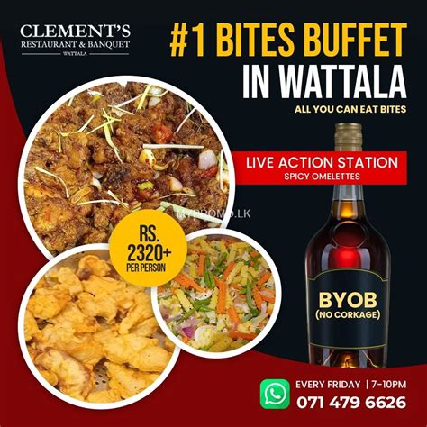 Bites Buffet At Clements Restaurant And Banquet