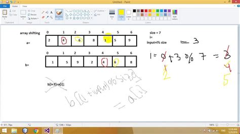 Shifting Array Youtube