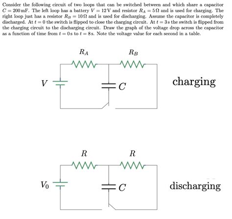 Solved Consider The Following Circuit Of Two Loops That Can Chegg Com