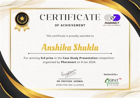 Anshika Shukla On Linkedin I Have Received My Certificate Of Achieving