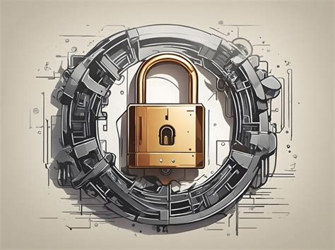 Premium Ai Image Flat Illustration Of Network Security Lock Concept